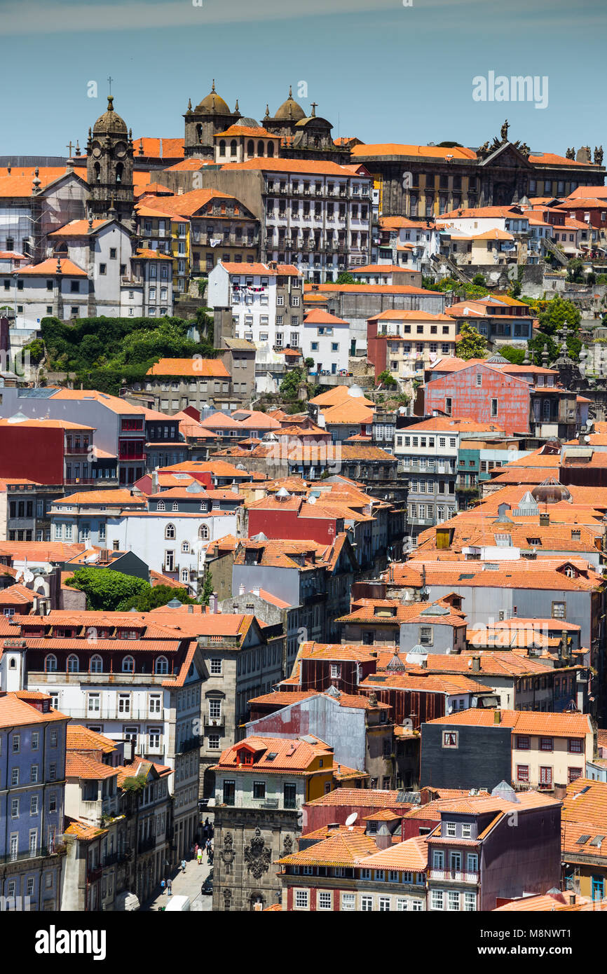 colorful buildings of Porto. Portugal Stock Photo - Alamy