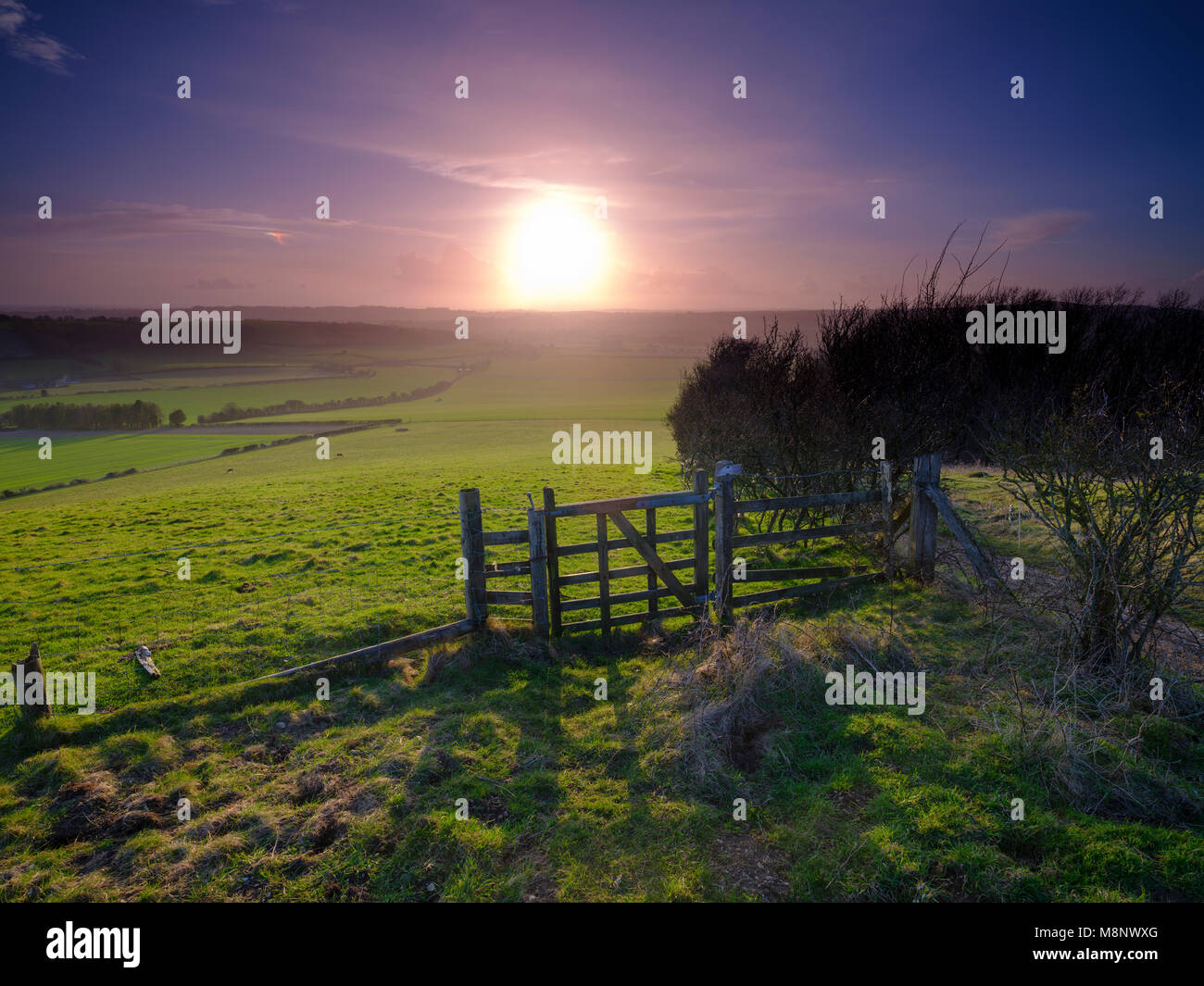Spring old winchester hill hi-res stock photography and images - Alamy
