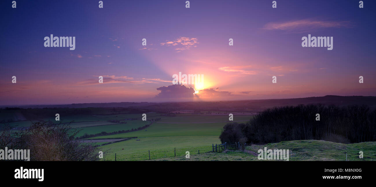 Winchester hill fort hi-res stock photography and images - Alamy