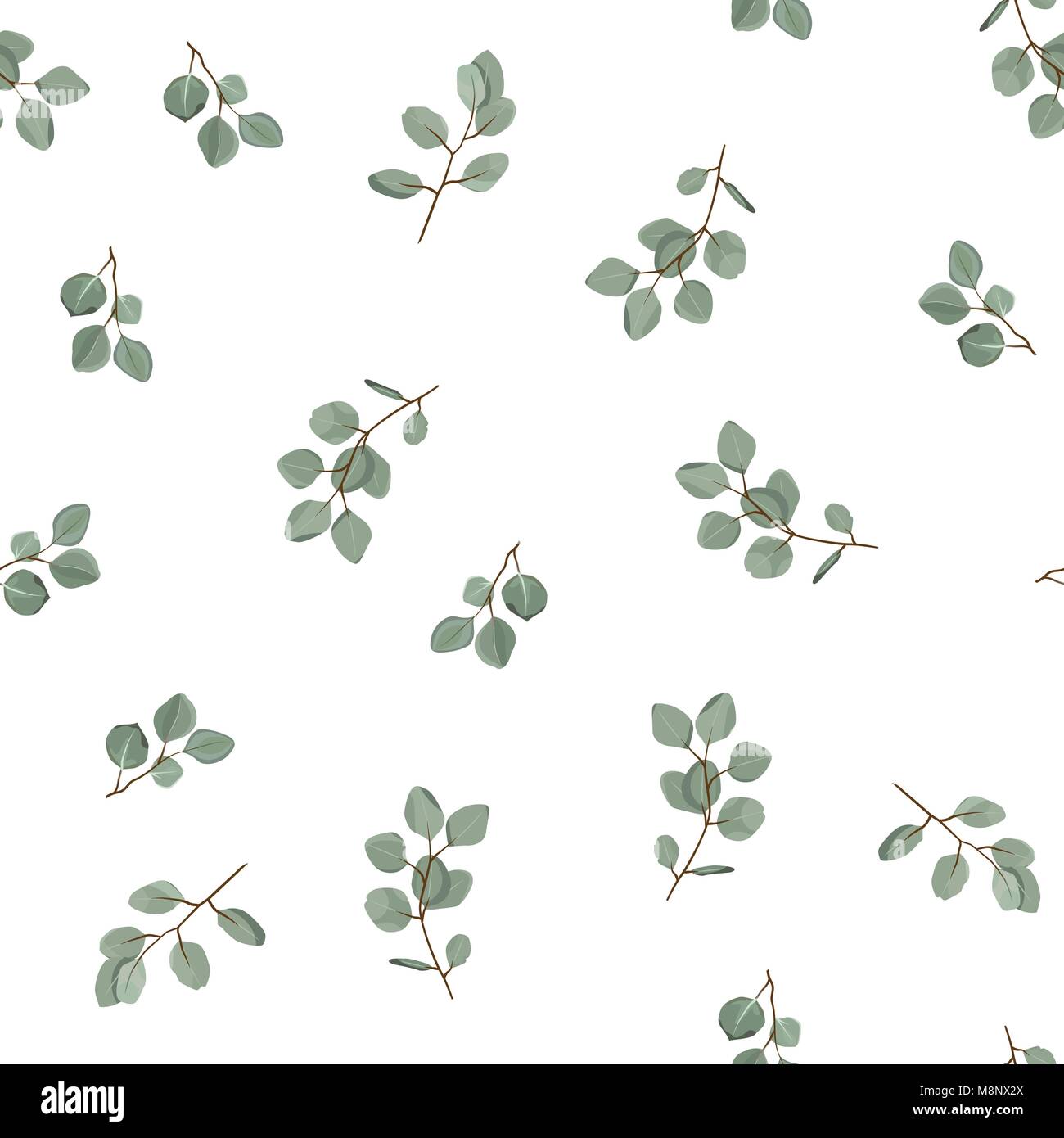 Floral seamless pattern. Plant texture for fabric, wrapping, wallpaper ...
