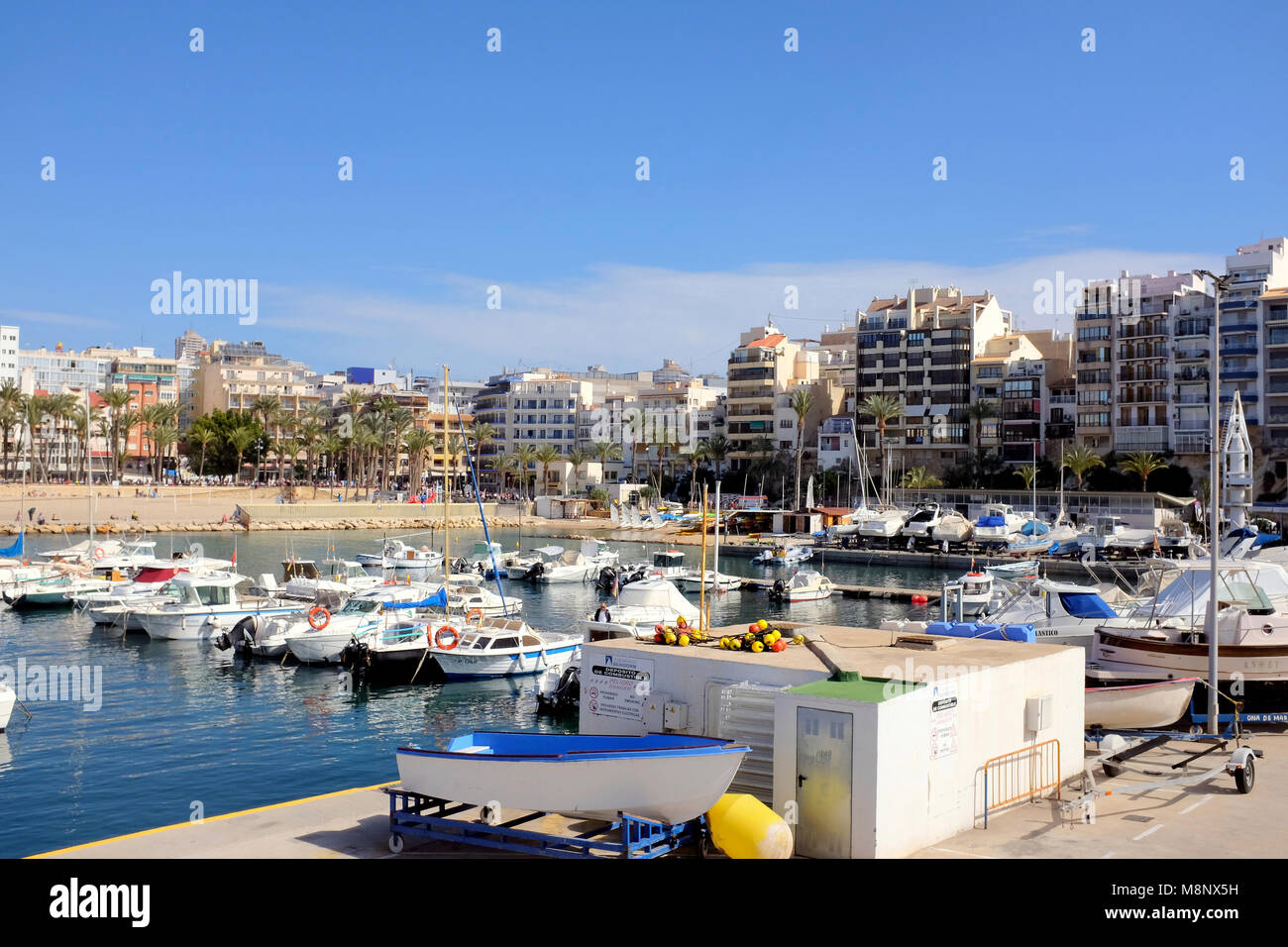Benidorm marina hi-res stock photography and images - Alamy