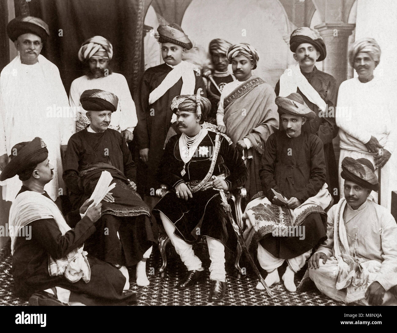 c. 1880s India - image from an album of Indian 'types' and trades ...