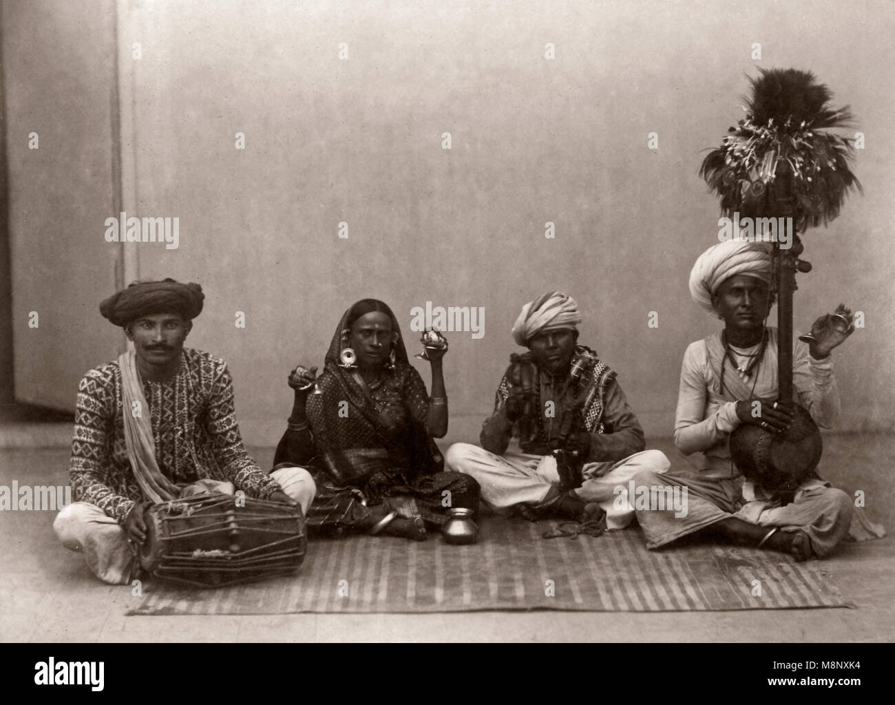c. 1880s India - image from an album of Indian 'types' and trades ...