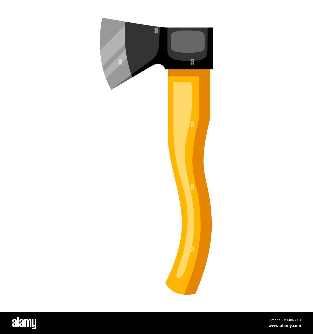 Illustration of axe on white background isolated Stock Vector Image ...