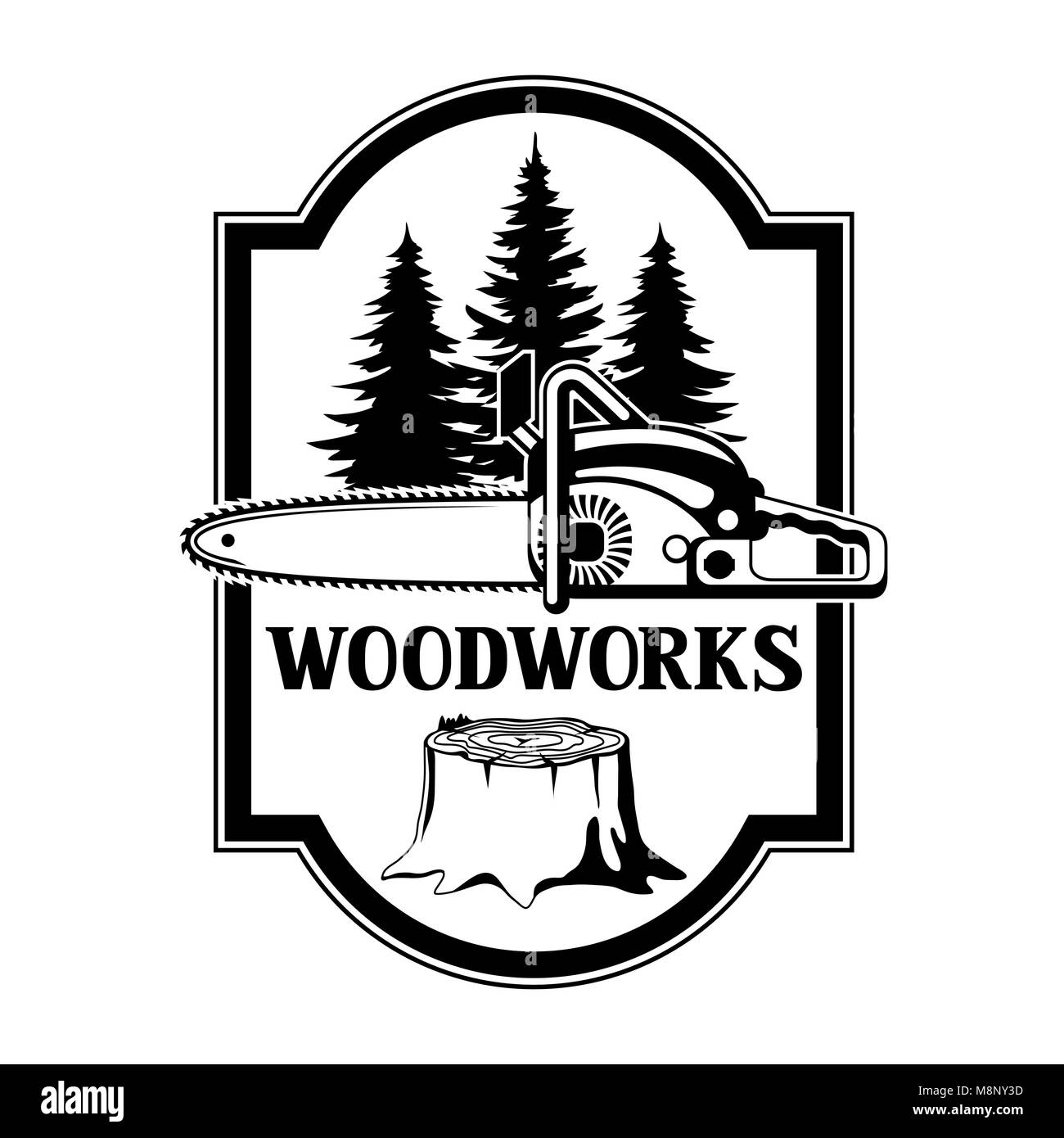 Forestry label Cut Out Stock Images & Pictures - Alamy