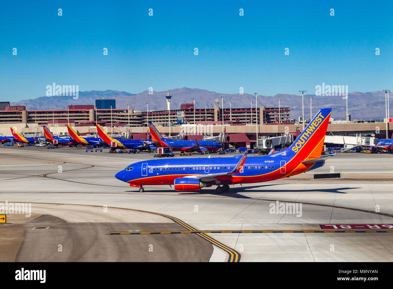 McCarran International airport Las Vegas, USA Stock Photo - Alamy