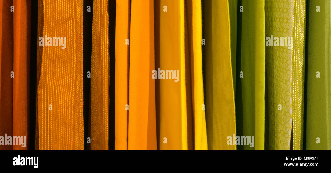 Fabric samples display pattern hi-res stock photography and images - Alamy