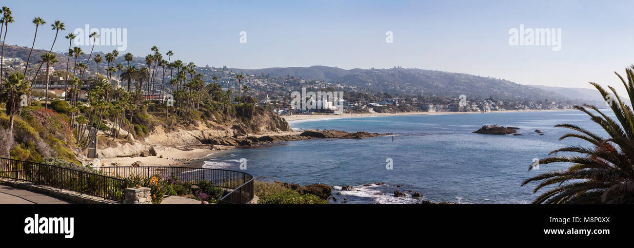 Laguna Beach panoramic view Stock Photo - Alamy