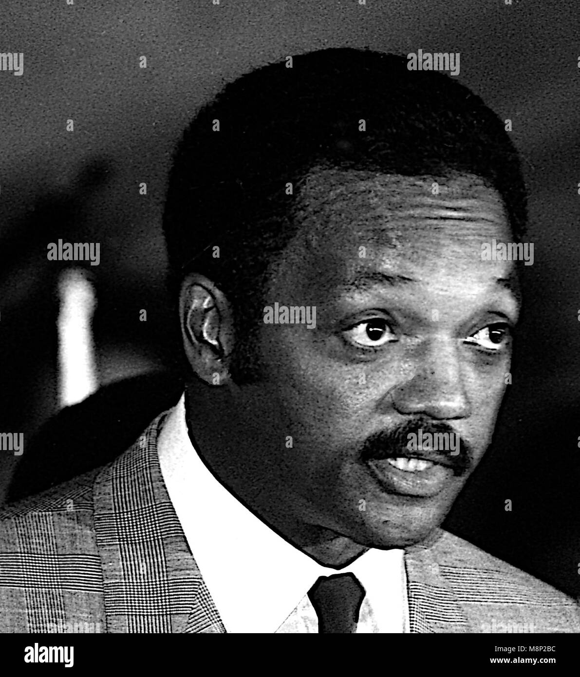 Reverend jesse jackson 1986 hi-res stock photography and images - Alamy