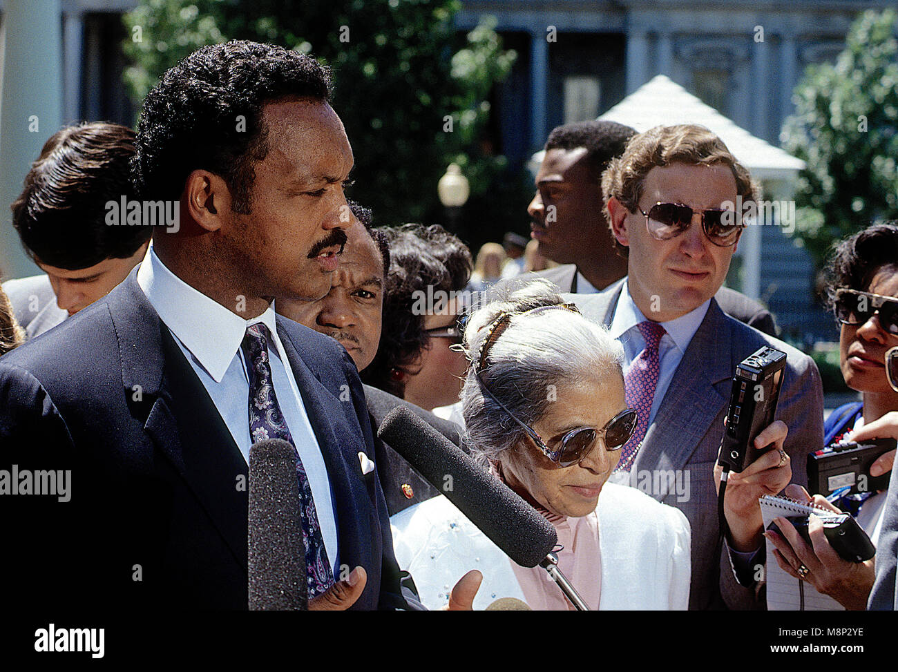Jesse jackson with rosa parks hi-res stock photography and images - Alamy