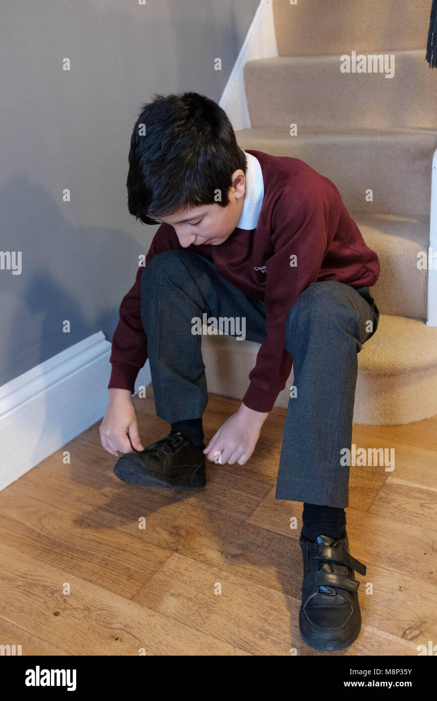 Getting Dressed For School