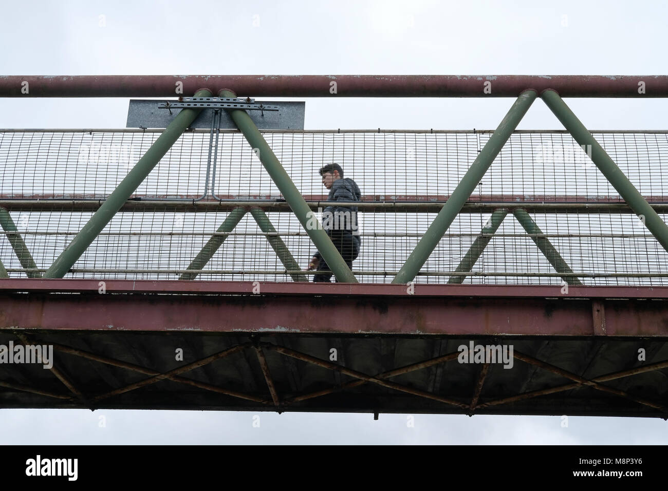 Man at crossing hi-res stock photography and images - Alamy