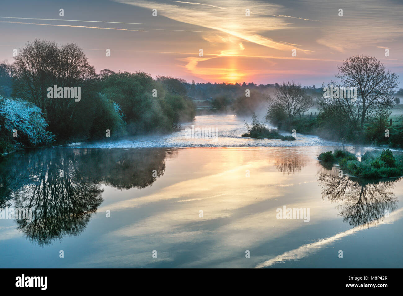 River Stour Dorset Bridge Stock Photos & River Stour Dorset Bridge ...