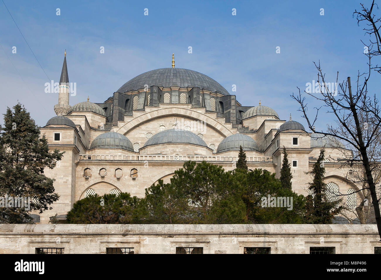 New Mosque - Yeni Cami in Eminonu district of Istanbul in Turkey Stock ...