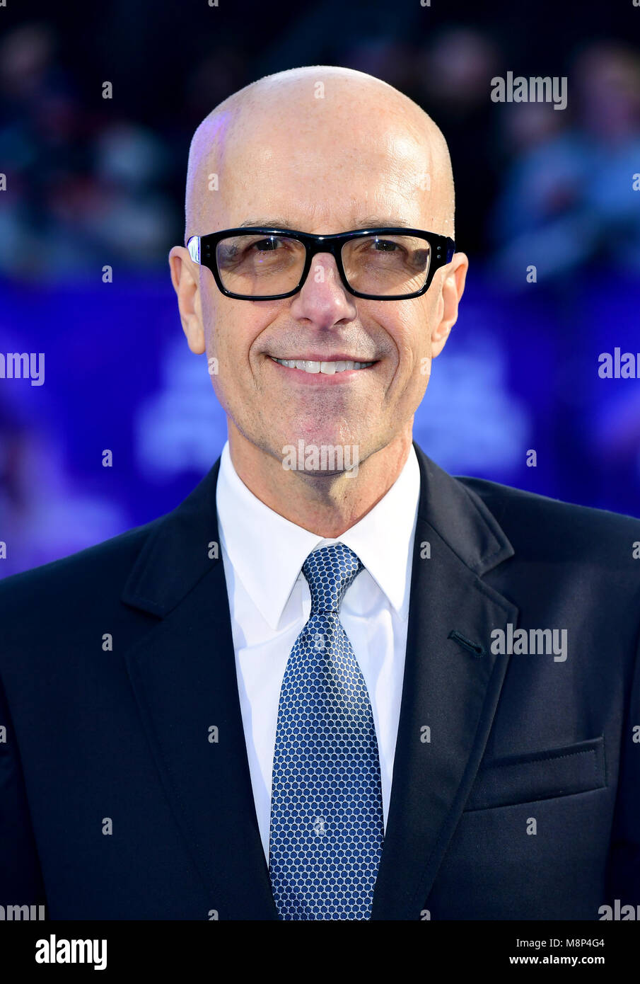 Donald De Line attending the European Premiere of Ready Player One held ...