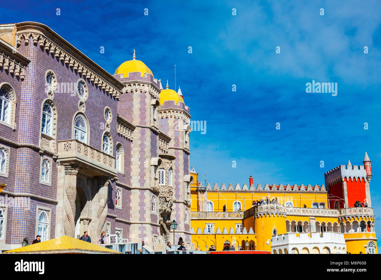 The Royal Palace of Pena, or "Castelo da Pena" as it is more commonly ...