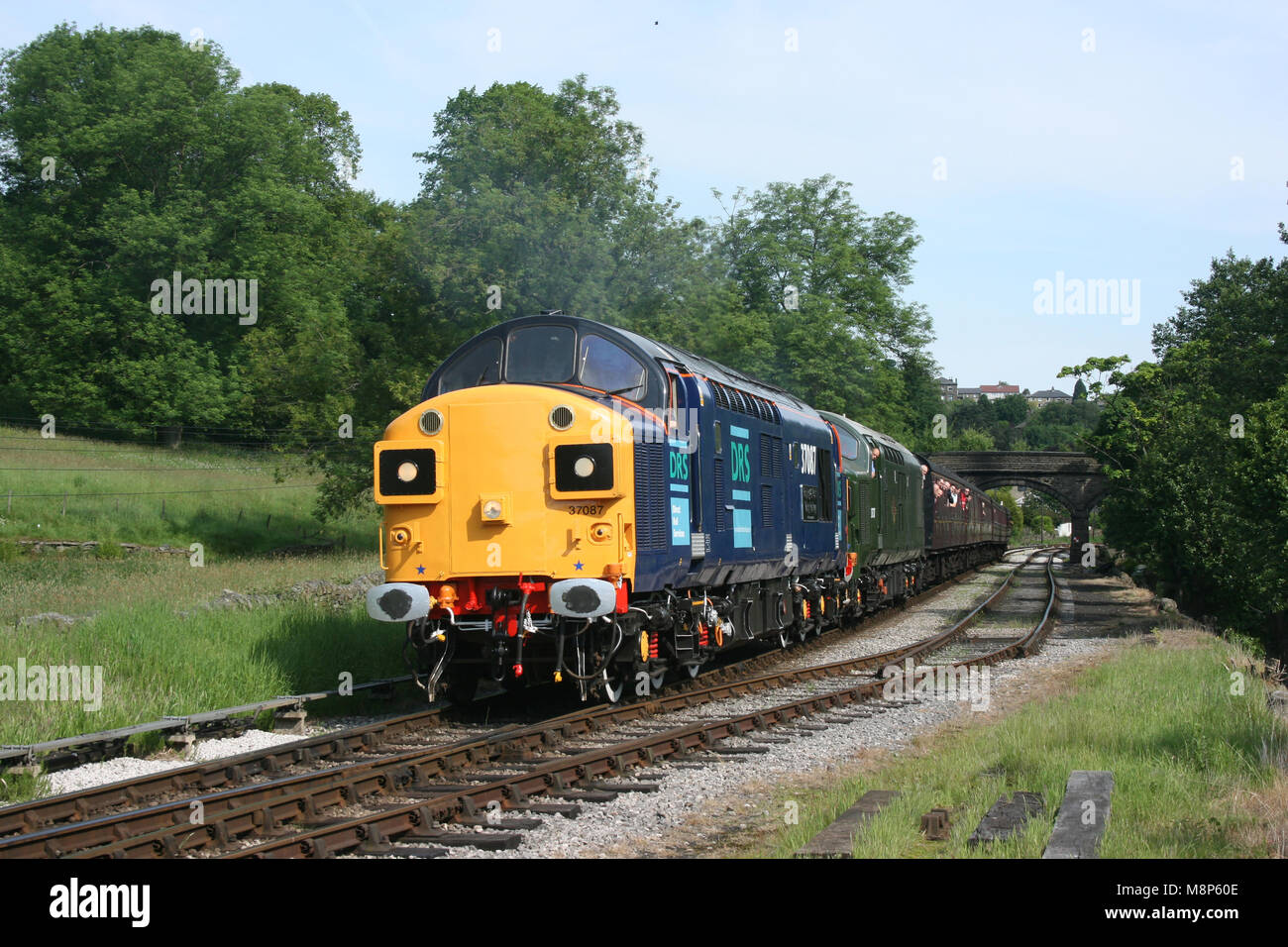 Diesel locomotive railway nameplate hi-res stock photography and images ...