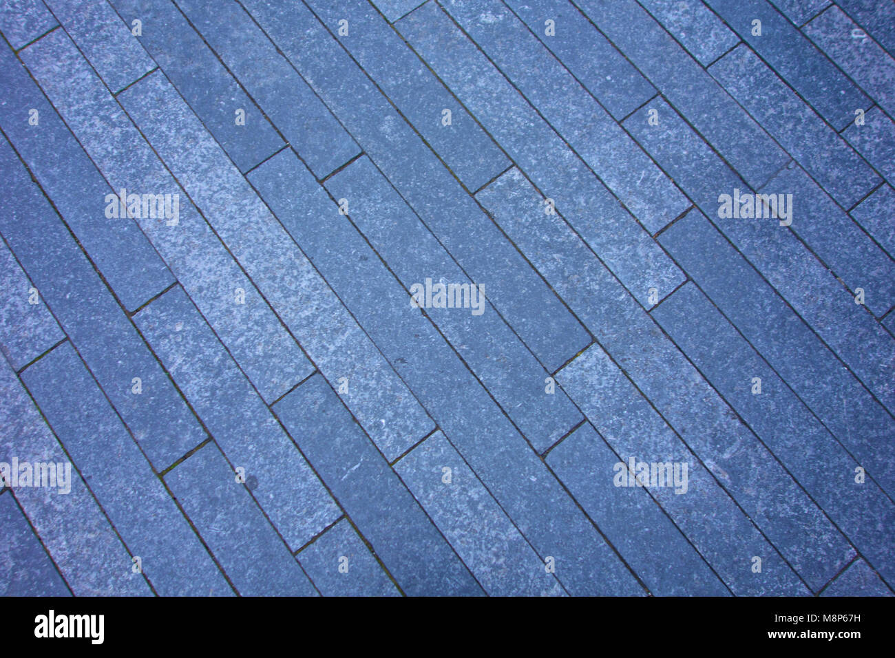 Grey tiling texture used by the river thames in central London Stock ...