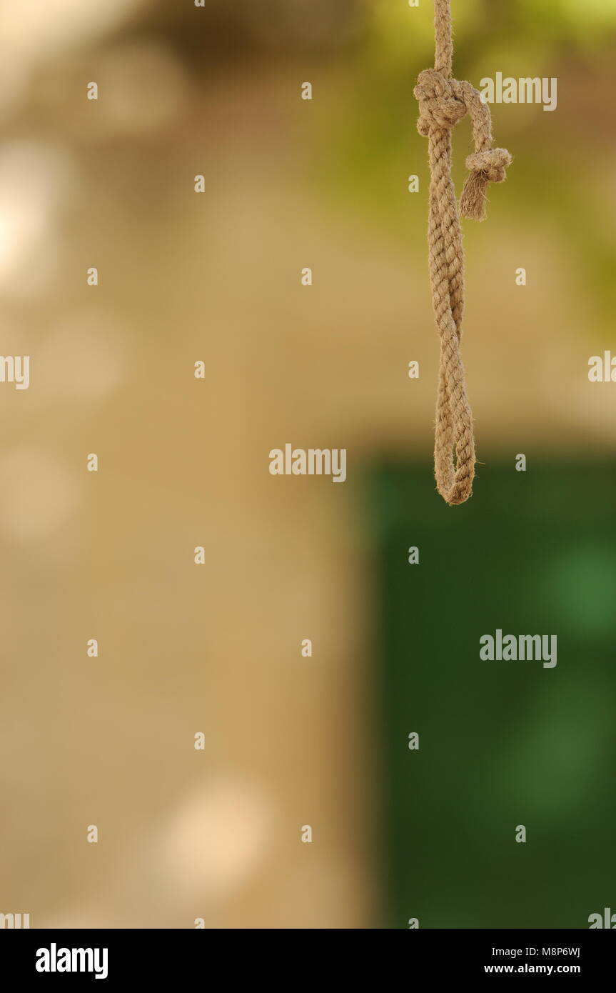 Rope end knots hi-res stock photography and images - Alamy