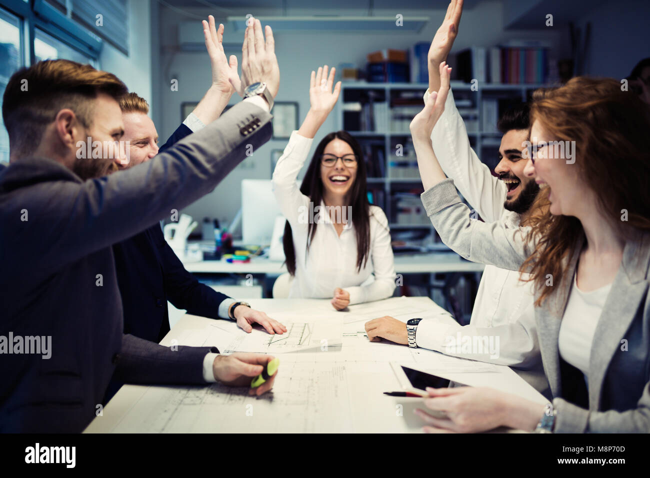 Succesful enterprenours and business people Stock Photo - Alamy