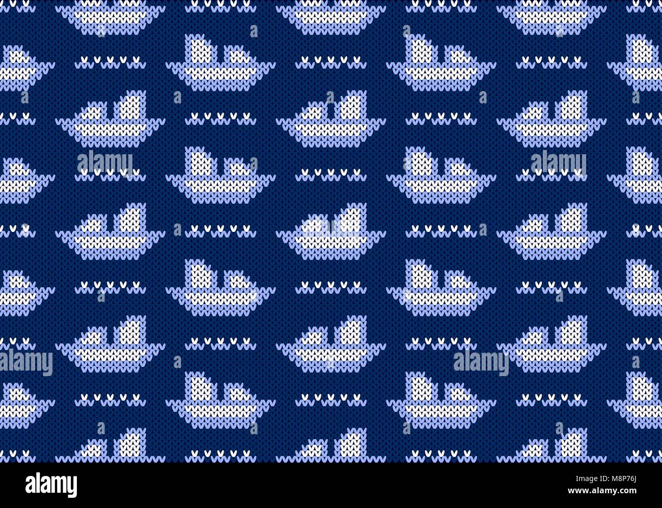 Blue jumper white background Stock Vector Images - Alamy