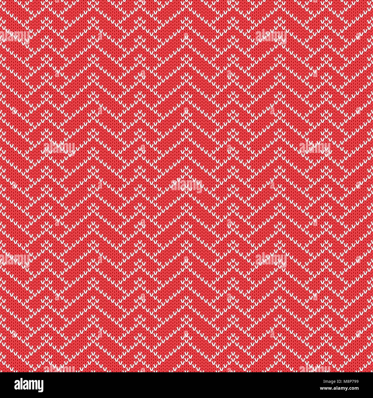 Repeating knitted seamless pattern. Woolen texture with a jacquard ...
