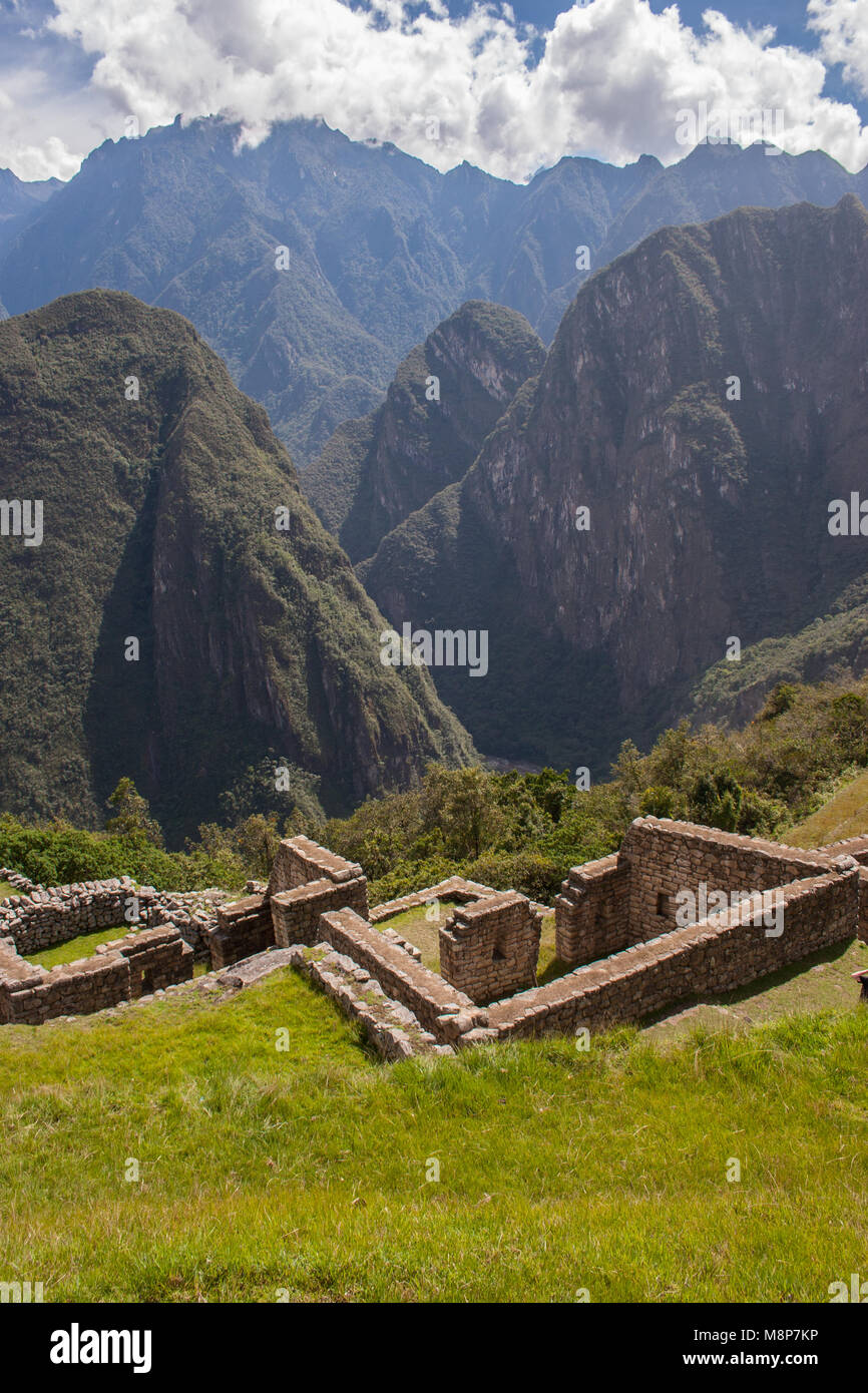 Machu Picchu in central Peru Stock Photo - Alamy