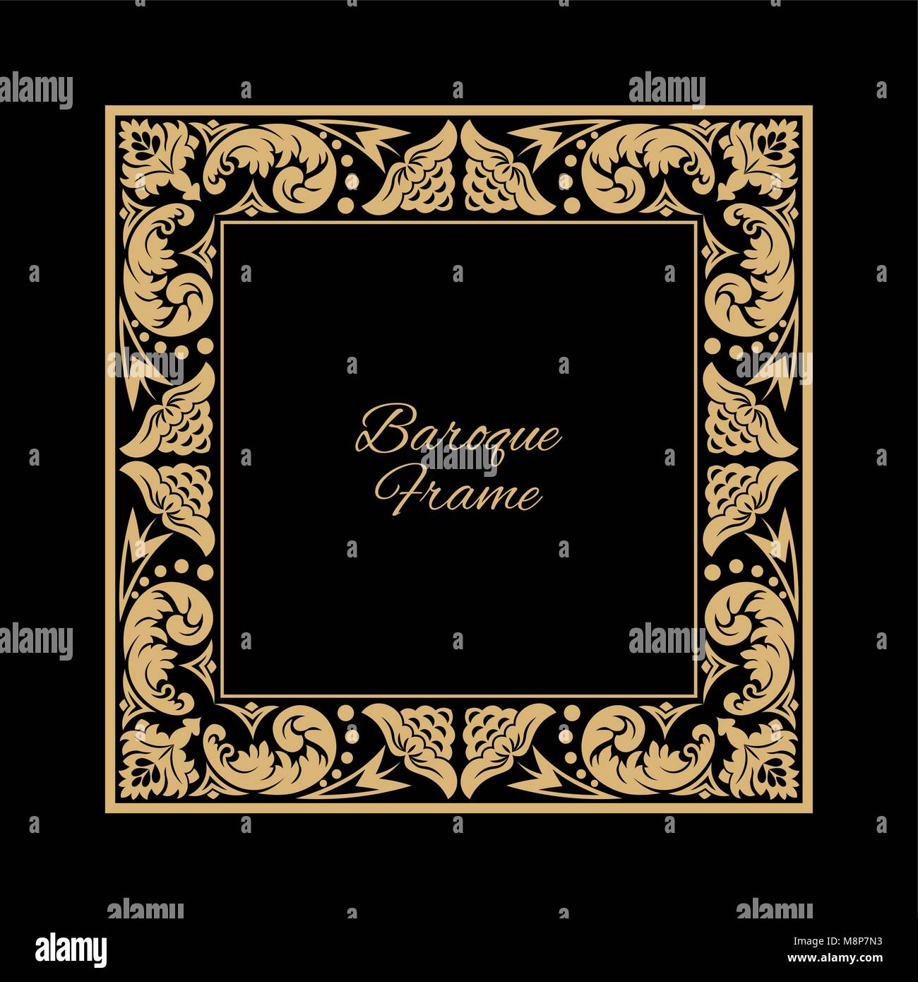 Certificate wedding invitation banner Stock Vector Images - Alamy