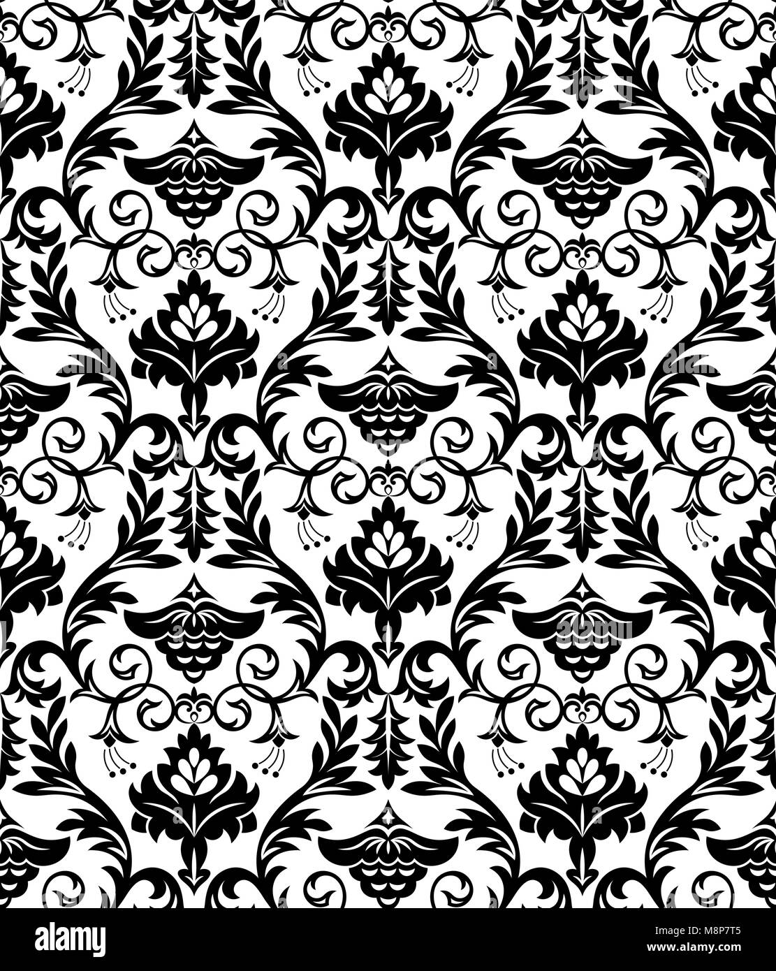 Baroque vector vectors Black and White Stock Photos & Images - Alamy