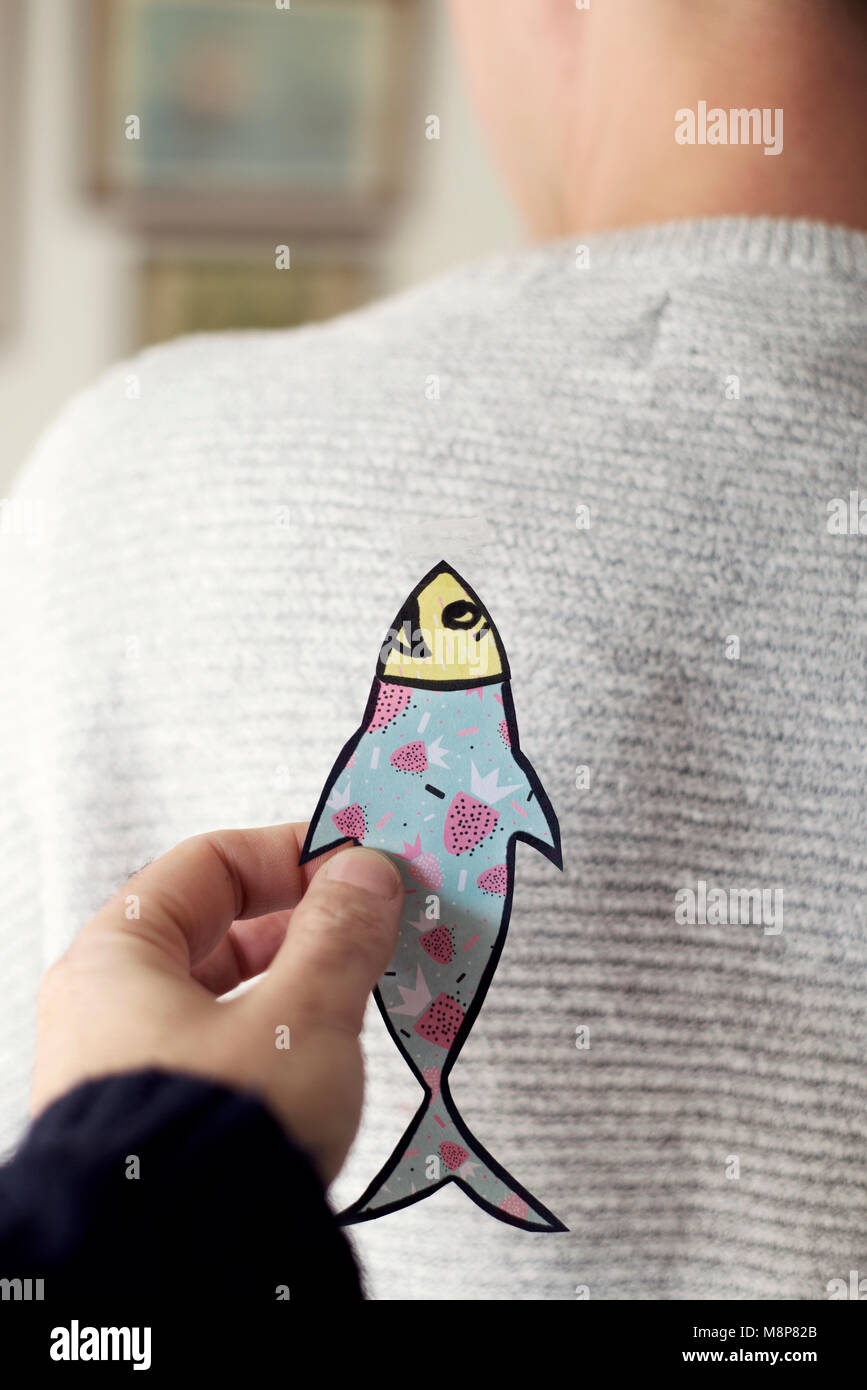 April fools fish hi-res stock photography and images - Alamy