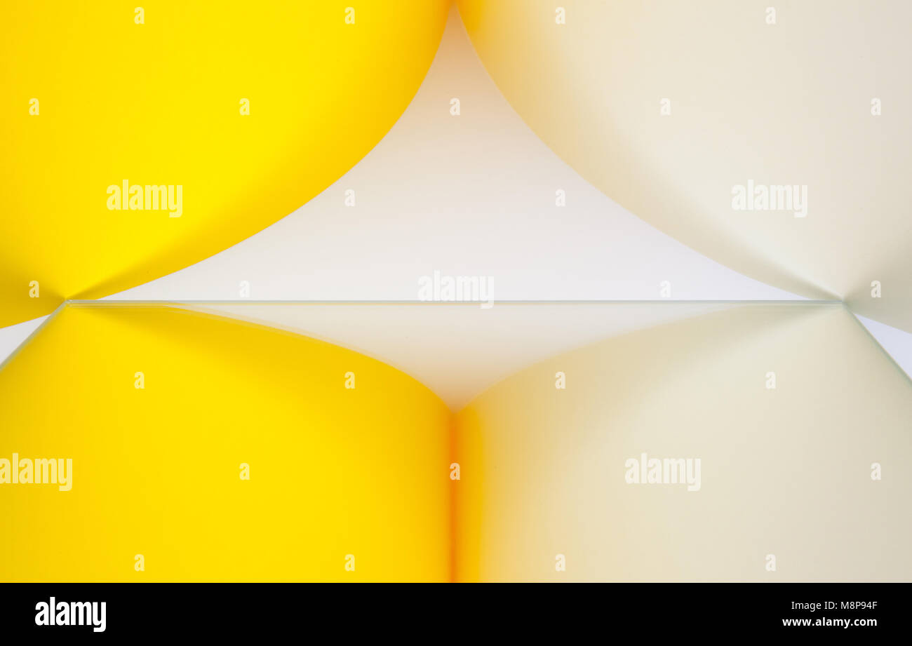 Symmetry abstract reflection in the mirror Stock Photo - Alamy