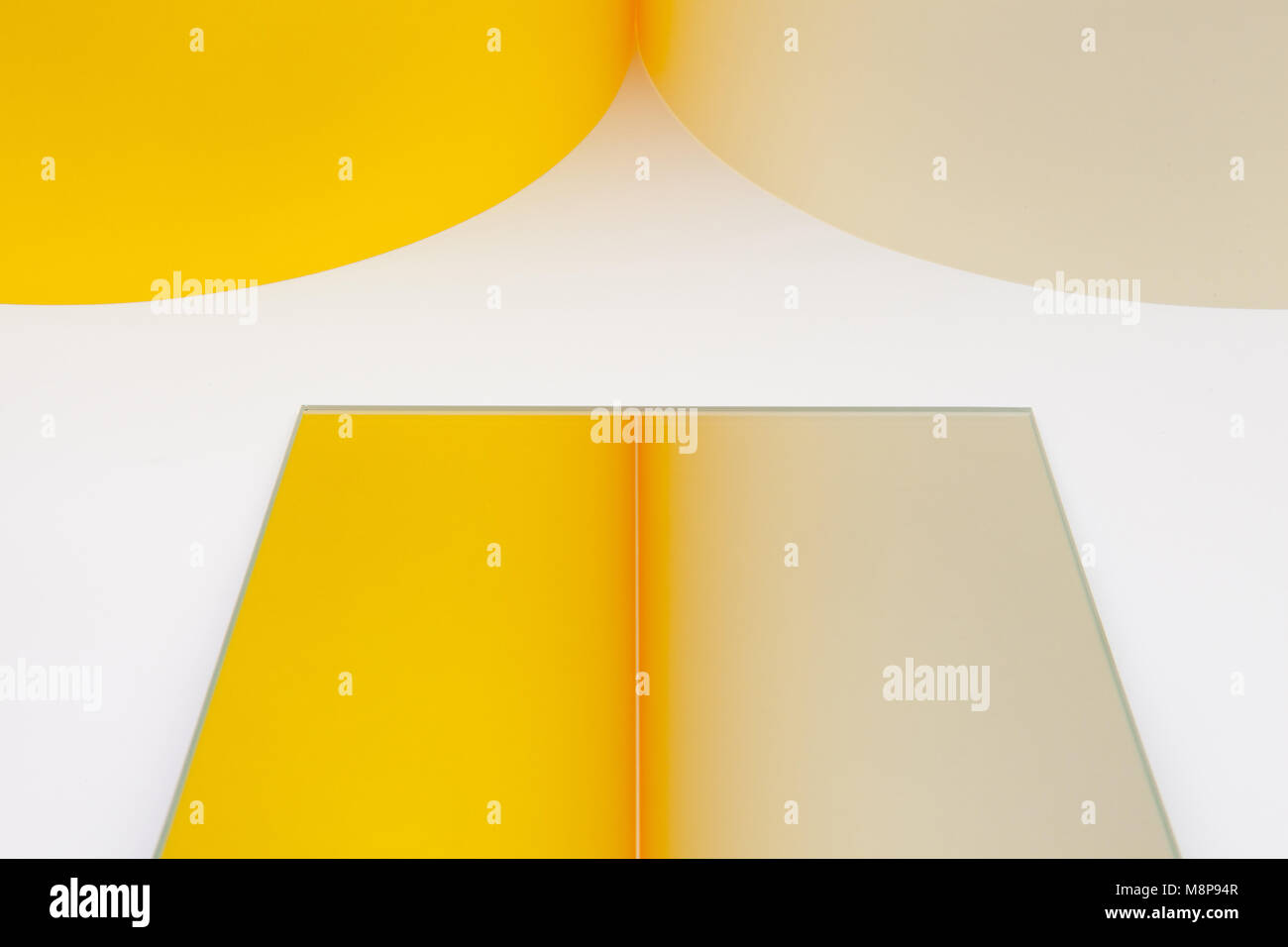 Symmetry abstract reflection in the mirror Stock Photo - Alamy