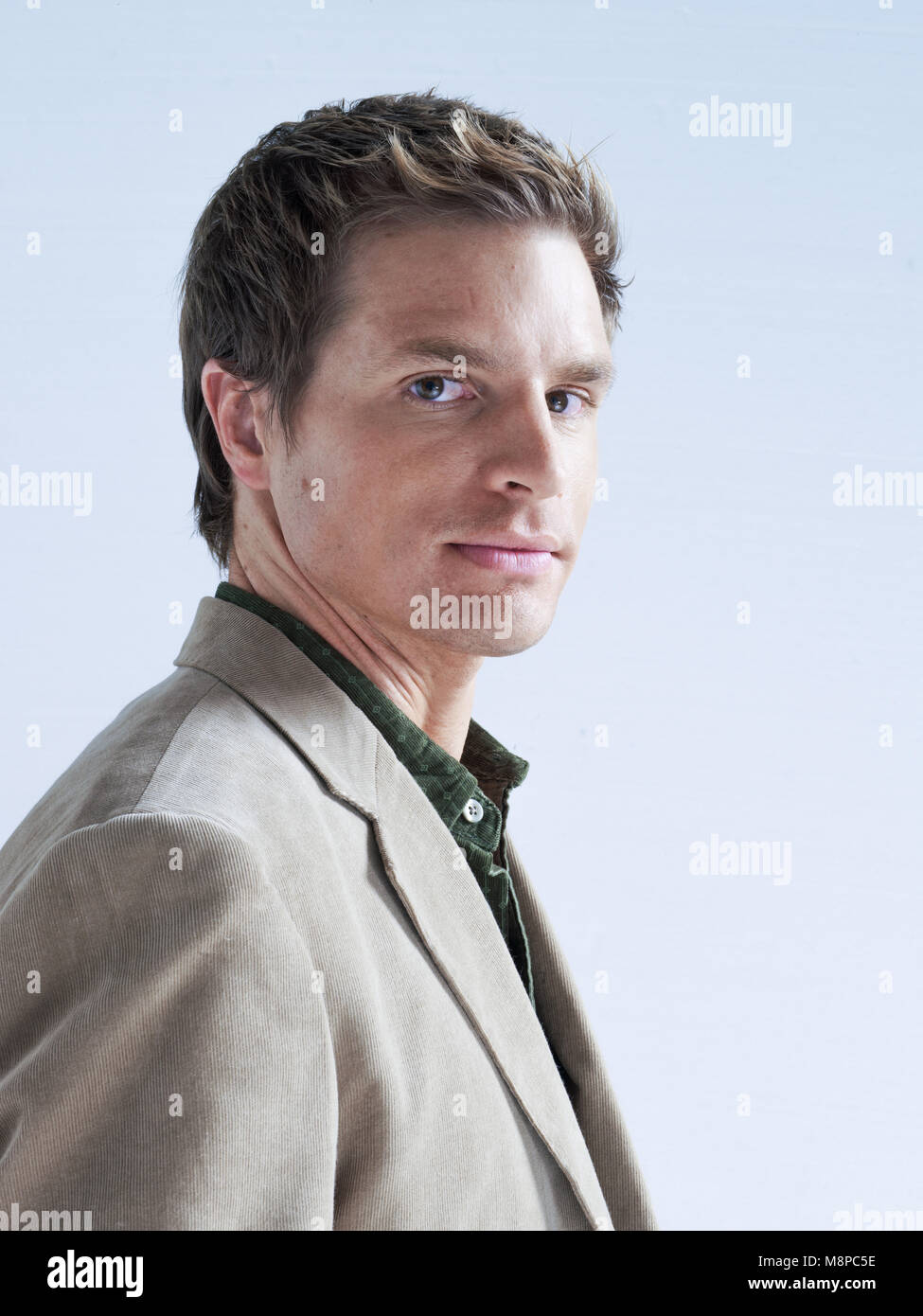 Male studio headshot hi-res stock photography and images - Alamy