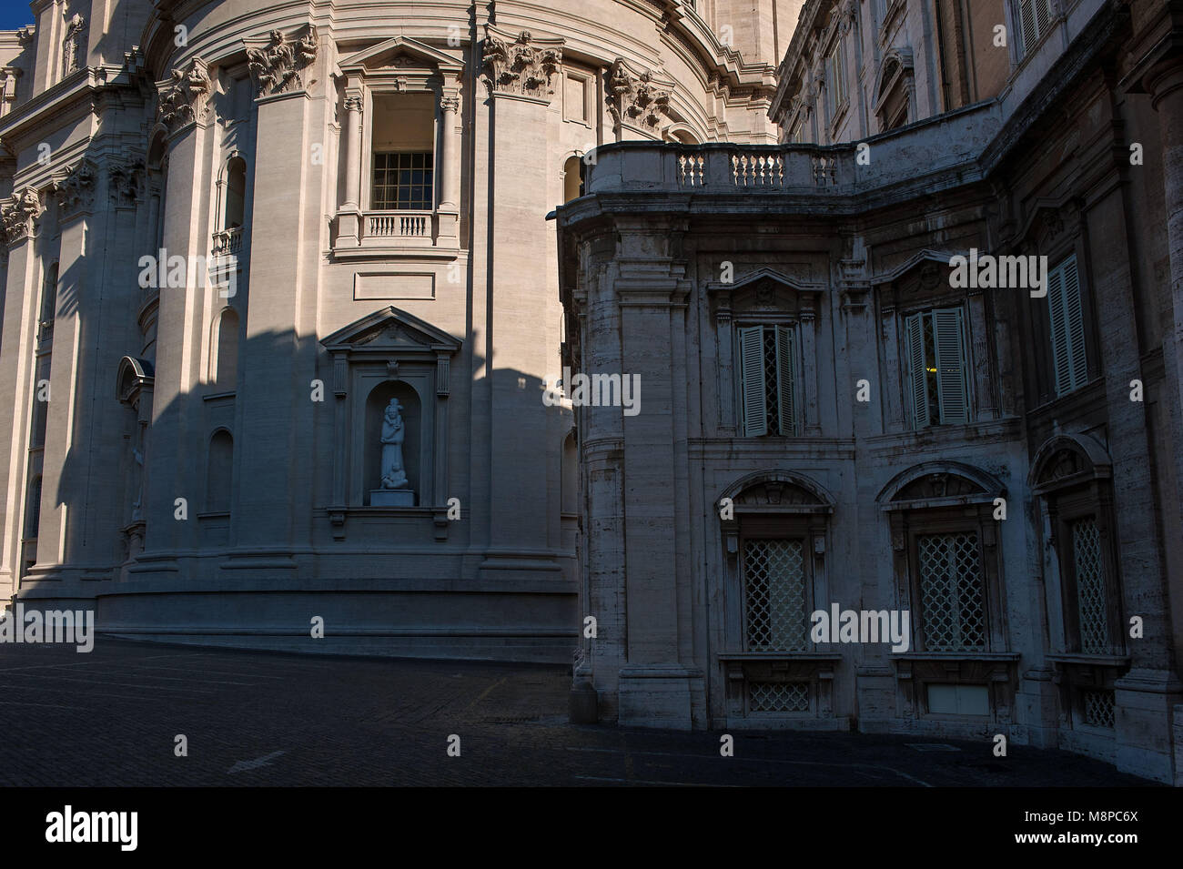 Vatican City. St. Marta Square. Vatican Stock Photo - Alamy