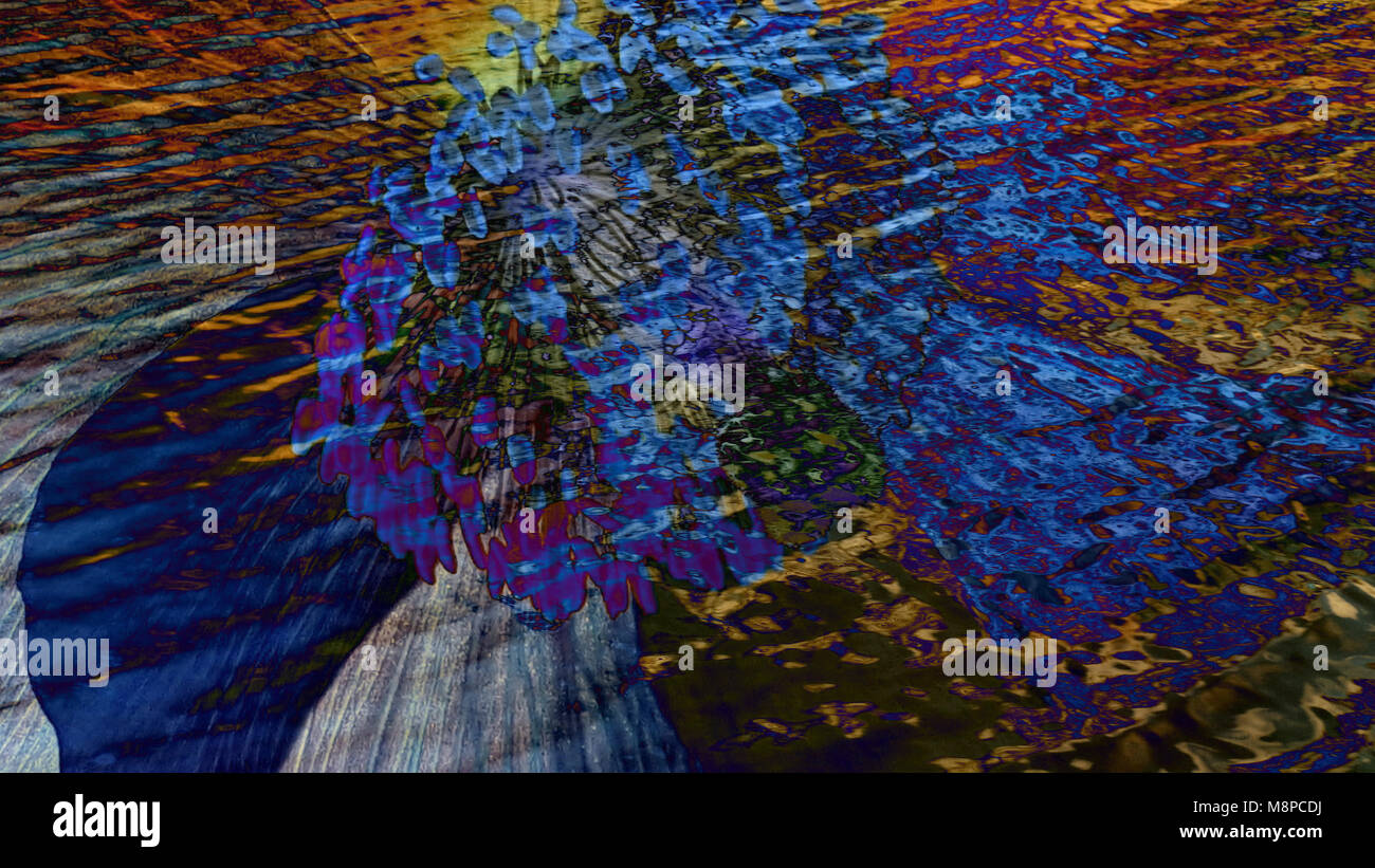 Blend of colorful floral motifs hi-res stock photography and images - Alamy