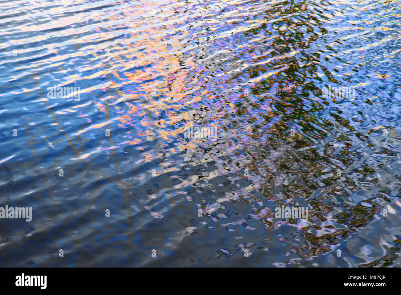 Abstract backgrounds, reflections, various colours, colorful Stock ...