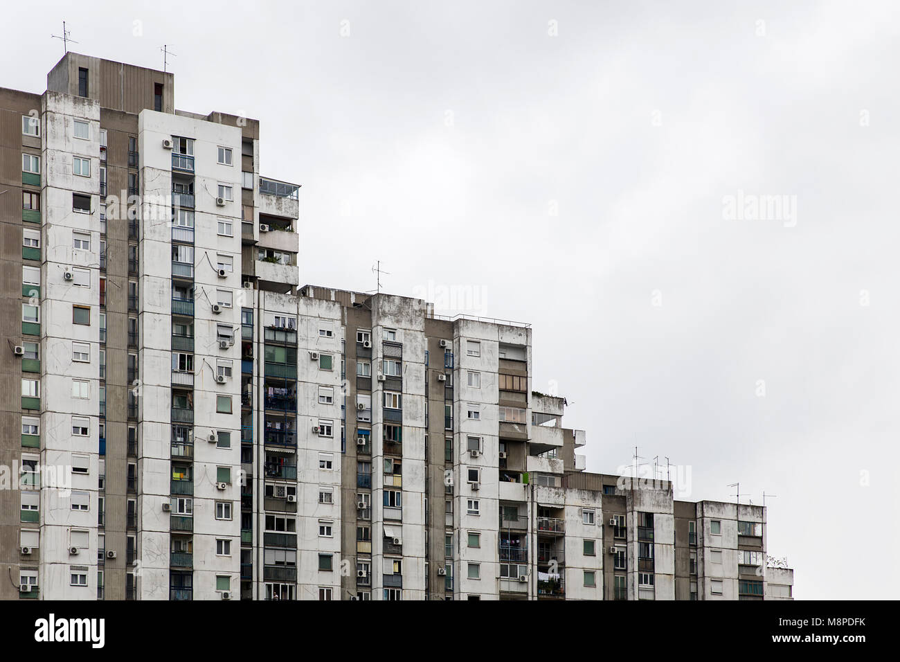 Closeup detail of the concrete urban building Stock Photo - Alamy