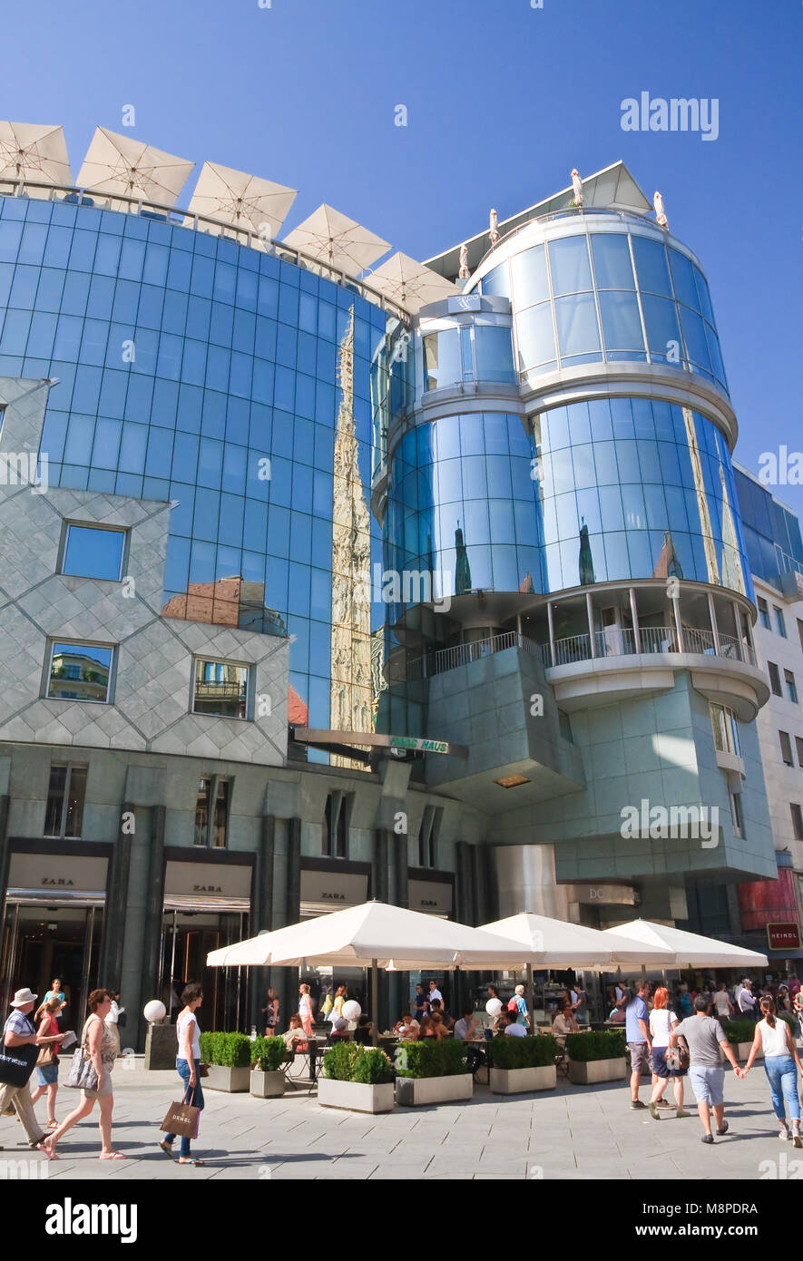 Haas House. Vienna. Austria Stock Photo - Alamy