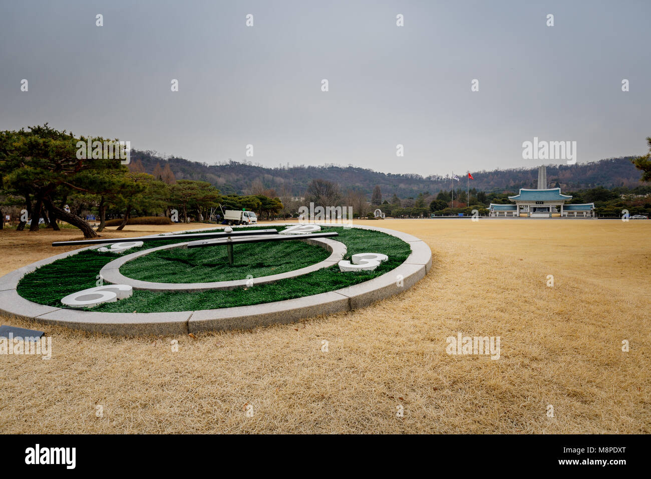 Seoul, South Korea - March 19, 2018 : The Seoul National Cemetery is ...