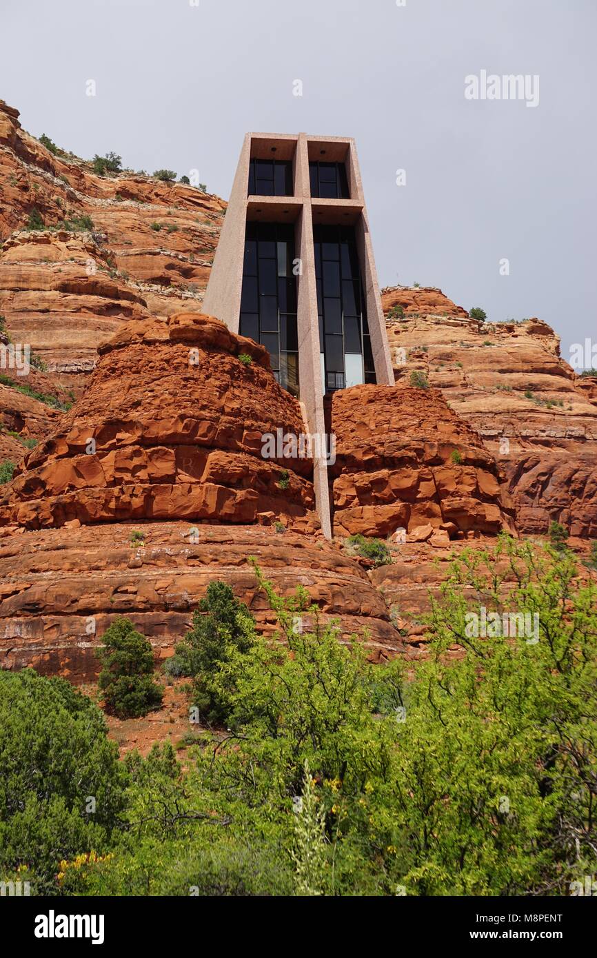 Chapel In Rock Sedona High Resolution Stock Photography and Images - Alamy