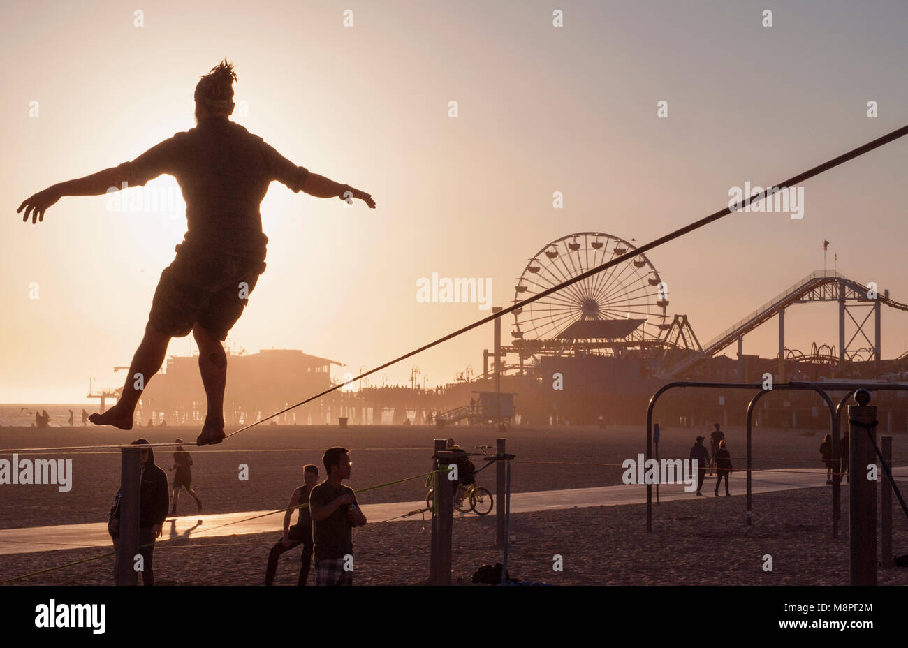 Tight Rope High Resolution Stock Photography and Images - Alamy