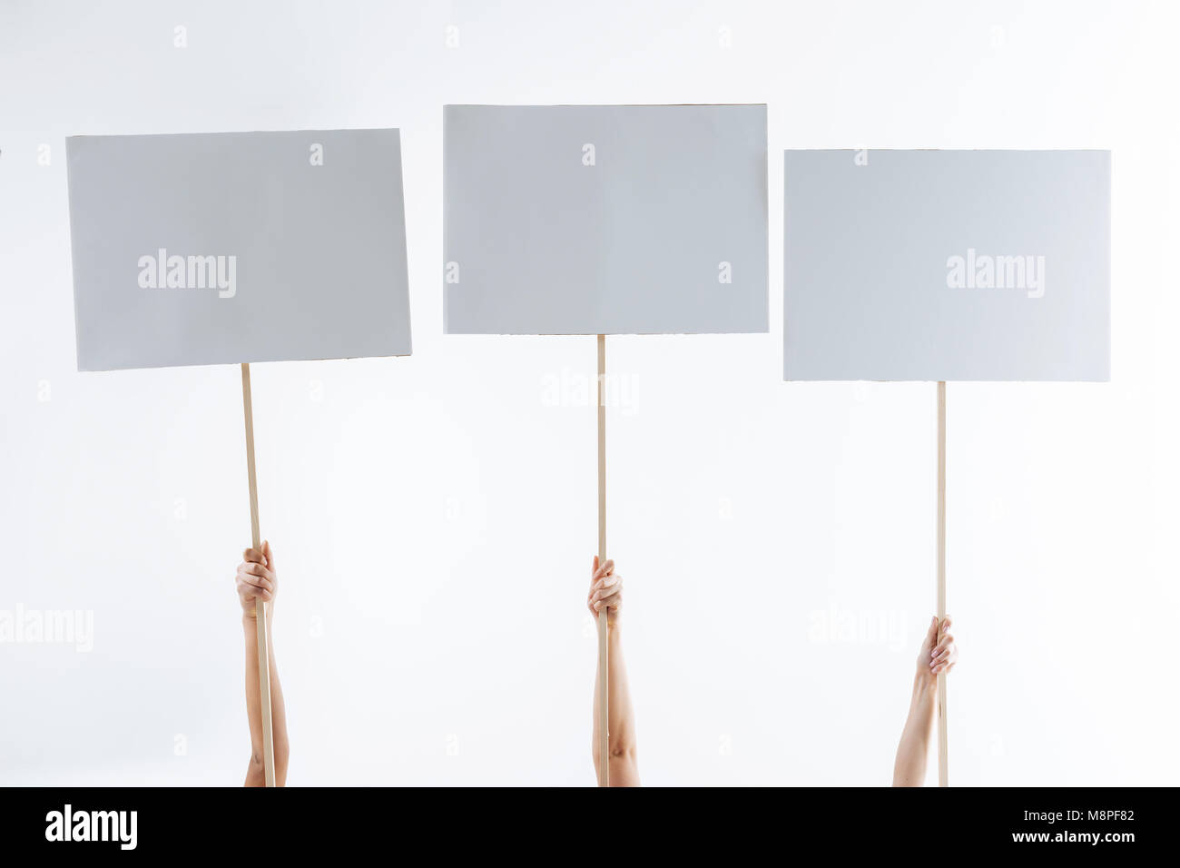 Protest signs hi-res stock photography and images - Alamy