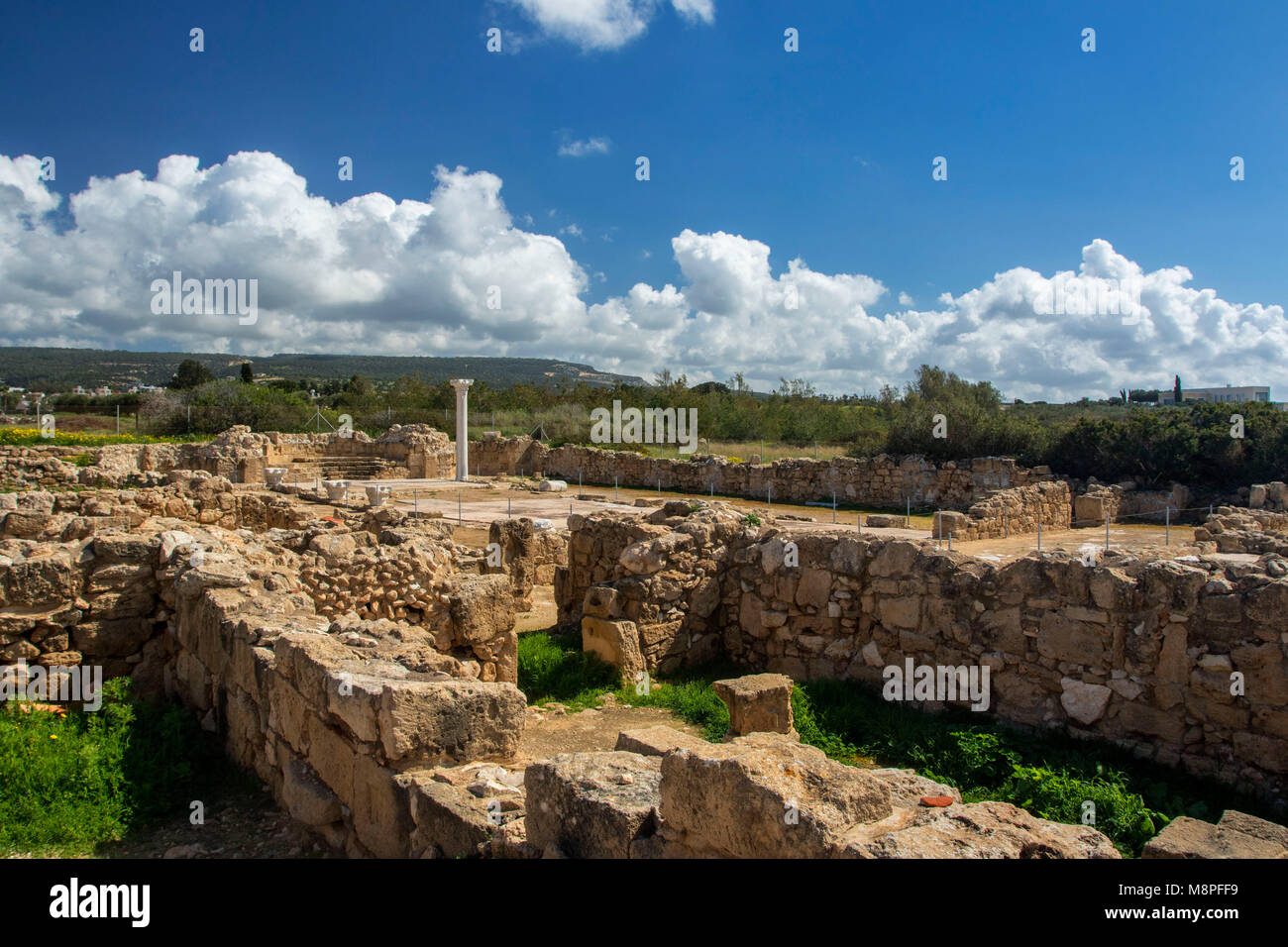Archeoligical site at Agios Georgious, Paphos district, Cyprus ...
