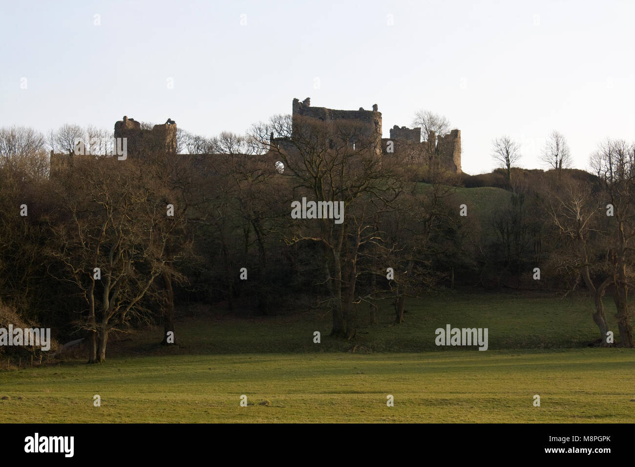 Lansteffan castle hi-res stock photography and images - Alamy