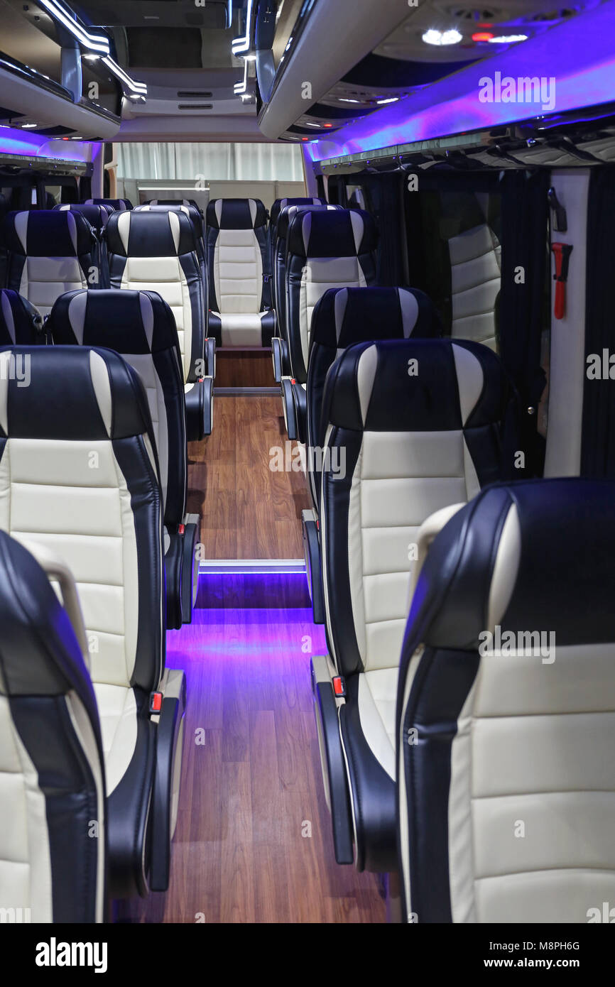 Luxury Bus Interior Design