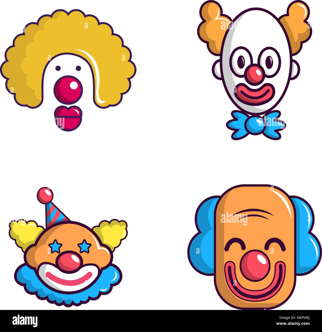 Fat clown Stock Vector Images - Alamy