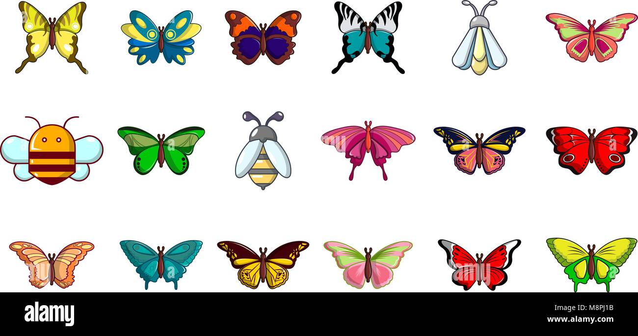 Insects icon set, cartoon style Stock Vector Image & Art - Alamy Insects icon set, cartoon style Stock Vector Image & Art - Alamy