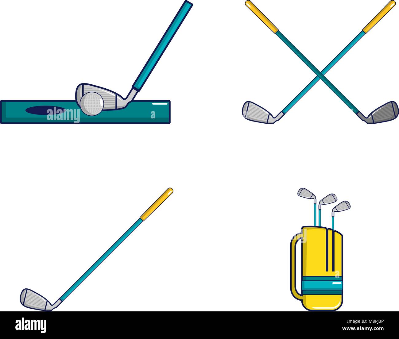 Golf iron detail Stock Vector Images - Alamy