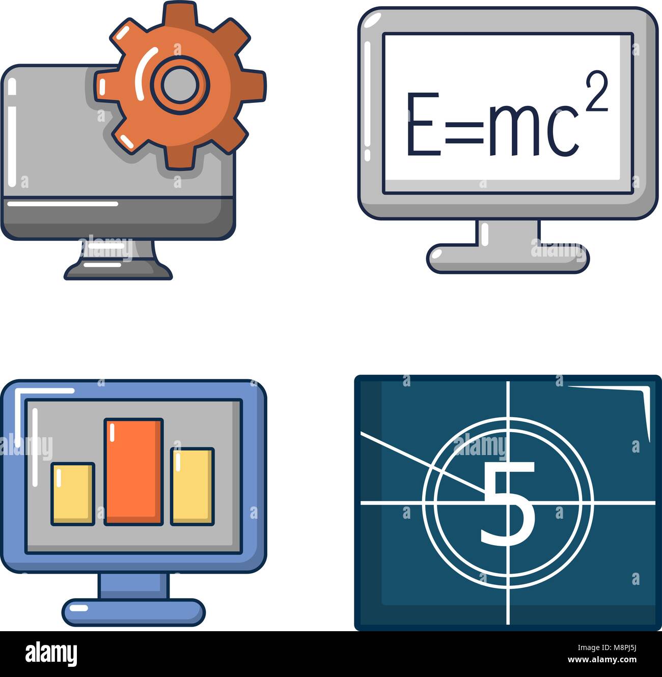 Pink led screen Stock Vector Images - Alamy