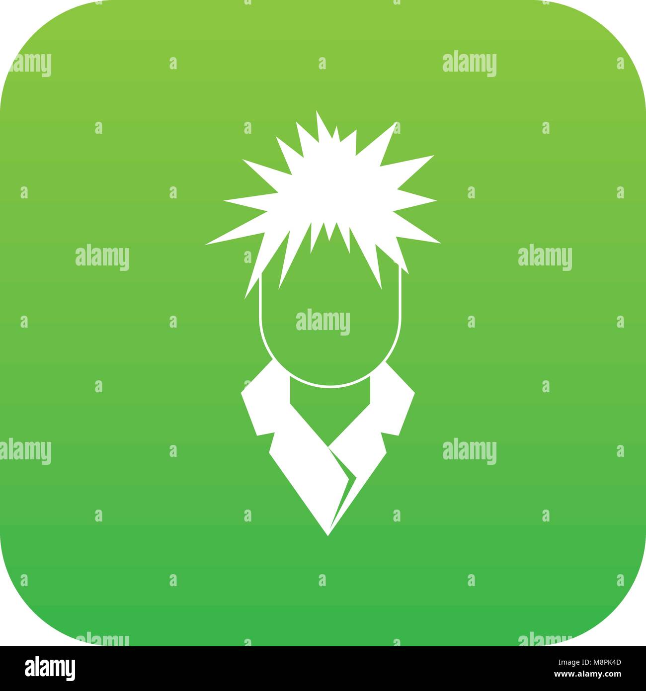 Singer icon digital green Stock Vector Image & Art - Alamy